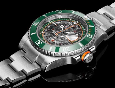 Antonio Brown Skeleton Concept Rolex Submariner Hulk 116610lv