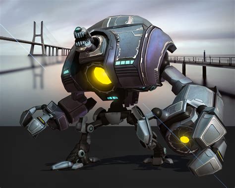 Guardian Robot By Thedelan On Deviantart