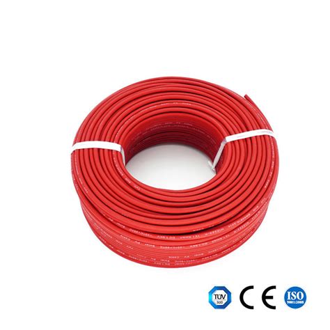 High Voltage Single Core Dc Pv Cable 1500v 1 5mm2 For Solar System