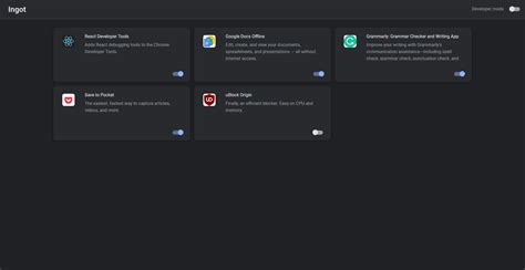Github Fognetworkingot A Bookmarklet To Disable Extensions Based On Ltbeef With An Interface