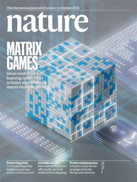 用强化学习发现更快的矩阵乘法算法（discovering Faster Matrix Multiplication Algorithms
