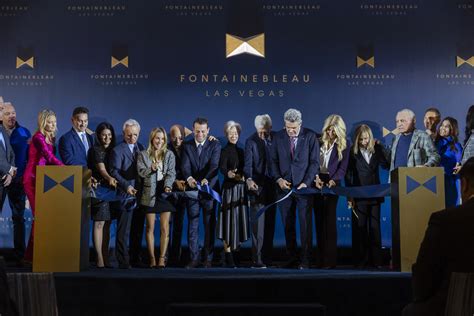 Fontainebleau Ribbon Cutting Las Vegas Weekly