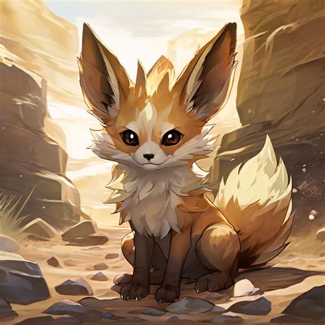Anime Style Portrayal Of A Ground Type Eeveelution By Tikka2005