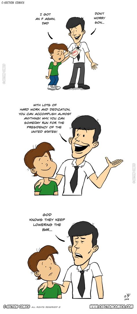An F Again Csectioncomics Comics Son Dad Grade School