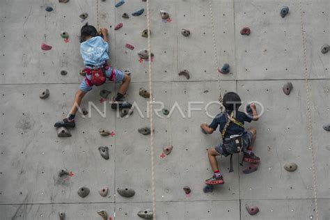 PENCARIAN BIBIT ATLET PANJAT TEBING ANTARA Foto