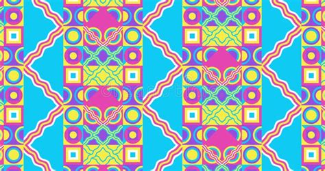 Geometric Abstract Background Modern Animated Geometric Pattern Or