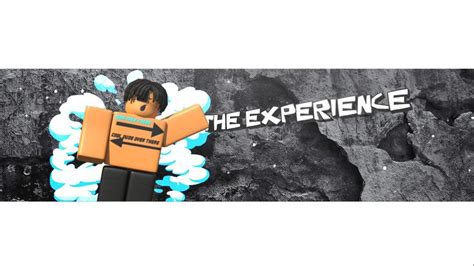 Roblox Gfx Banner For The Experience Youtube Banners Graphic Design