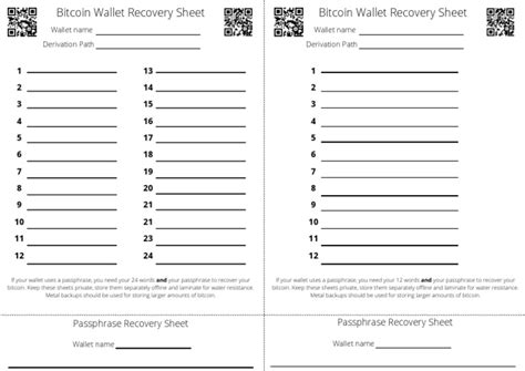 Bitcoin Wallet Backup Sheet Pdf Internet Protocols Security