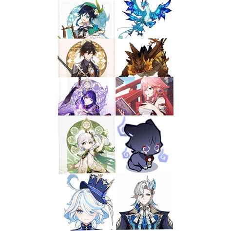 Archons And Pet Genshin Impact Hoyolab