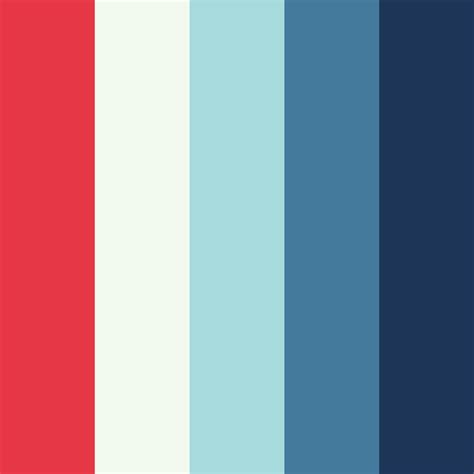 Blue Spider Man Color Palette