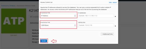 securing autonomous database using access control list k21academy