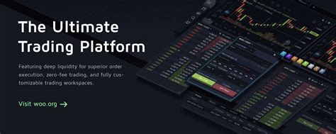 WOO X Trade Crypto With Zero Fee Deep Liquidity Customizable Workspaces