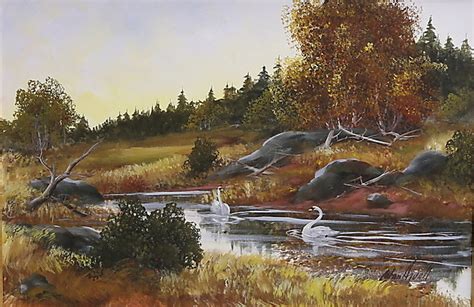 JOHAN ARVALL Olja på duk signerad Konst Måleri Auctionet
