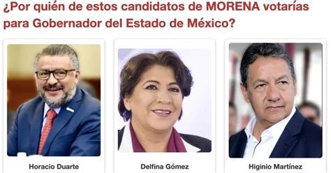 Candidatos De Morena A Gobernatura Del Edomex 2023