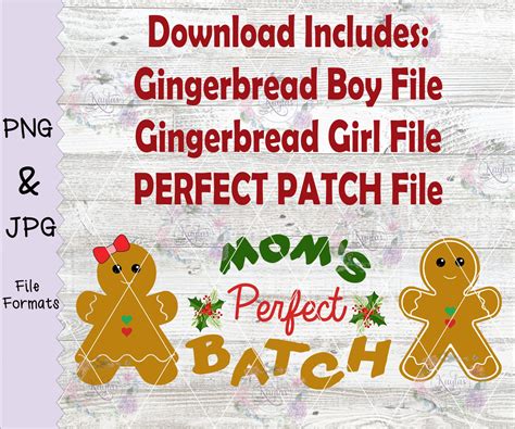 Moms Perfect Batch Digital Download