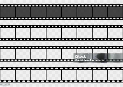필름 스트립 아이콘입니다 고립된 배경에 있는 필름 스트립 아이콘입니다 필름 스트립 절연 세트 벡터 일러스트 레이 션 개발에 대한 스톡 벡터 아트 및 기타 이미지 Istock