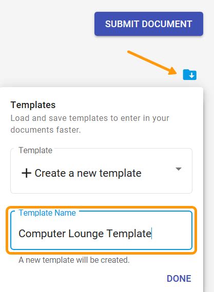 Templates In New Document Dx2 Documentation