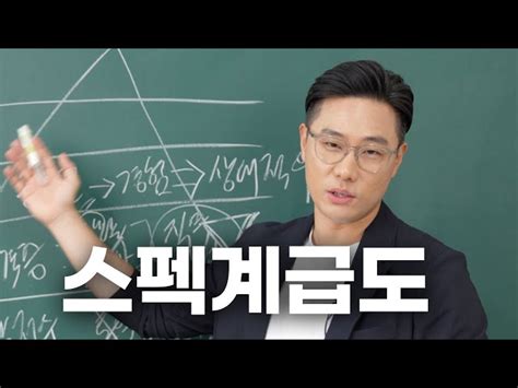 면접관이 일단 합격 시키는 스펙 2025 스펙계급도