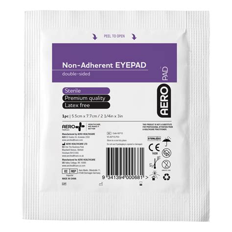 Eye Pad Single Use Actwell