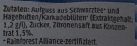 Eistee Zitrone Migros