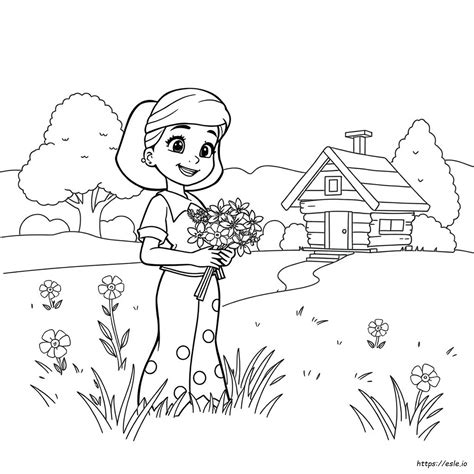 Jessie Para Colorir