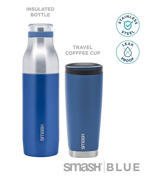 Smash Hot Cold Bottle Flask Twin Pack 2 Piece Set Macy S
