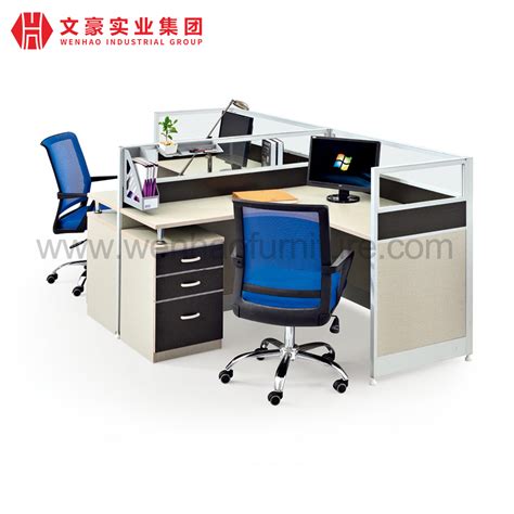 Modern Office Modular Set Cubicle Frame Furniture Workstations Desk Partition From China
