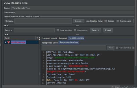 Load Testing Jmeter 403 Forbidden Response Software Quality
