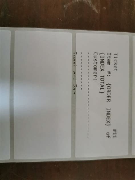 label printer output size wrong v5 question sambaclub forum