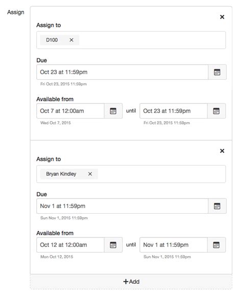 Setting Up A Differentiated Assignment Canvas Support Simon Fraser