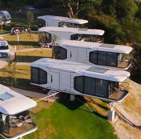 China Luxury Prefab Vessel Capsule House Manufacturers Suppliers