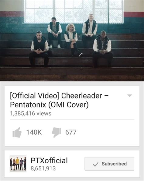 Pentatonix Cheerleader So Fantastic Musica