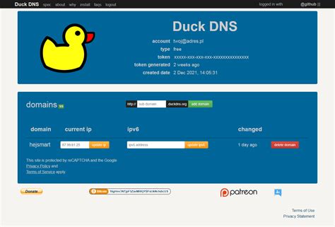 Home Assistant Dostęp Zdalny Ssl Duckdns Hejsmart