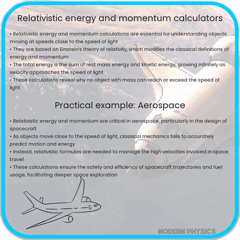 Relativistic Energy And Momentum Calculators Accurate Fast And User