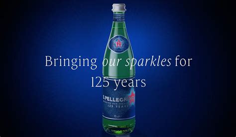 Spellegrino Water 125th Anniversary Sanpellegrino