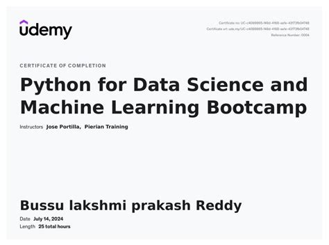 Joseportilla Pieriantraining Datascience Machinelearning Python