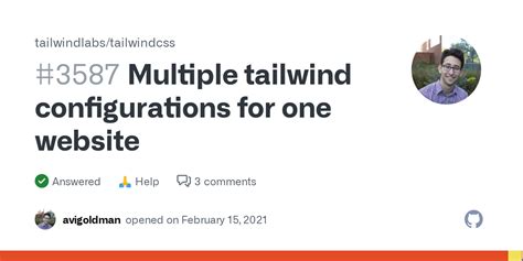 Multiple Tailwind Configurations For One Website Tailwindlabs Tailwindcss Discussion