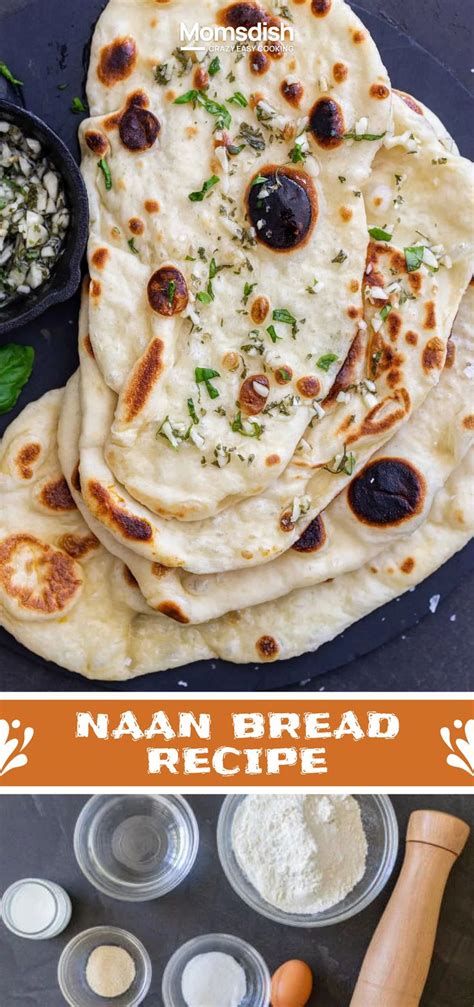 Easy Homemade Naan Bread Homemade Naan Bread Recipes With Naan Bread