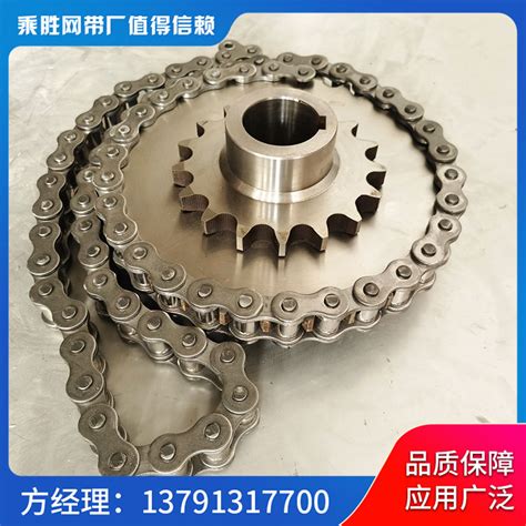 304不锈钢链轮链条输送设备可定制工业传动链条碳钢不锈钢链条 虎窝淘