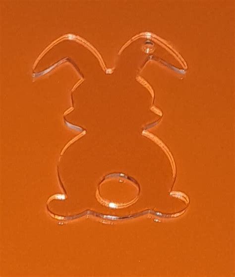 Clear Bunny Mm Thick Made Order
