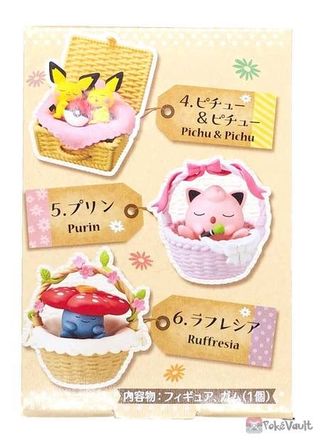 Pokemon Center 2019 Alolan Vulpix Re Ment Nap Basket 1 Figure