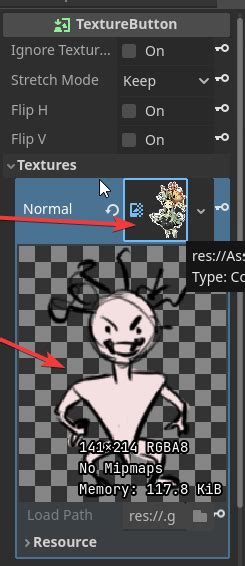 Texturebutton Texture Miniature Does Not Update When Redrawn In