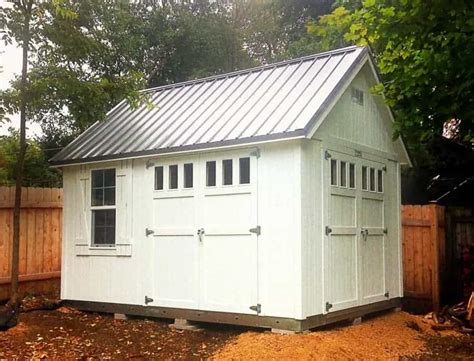 How To Install Galvanized Metal Roofing On A Shed Outdoor Storage Options