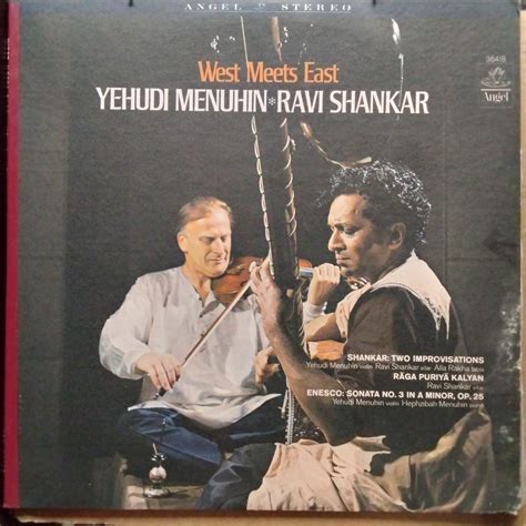 Buy Yehudi Menuhin Ravi Shankar West Meets East Musiccircle