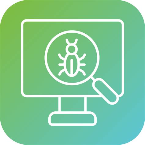 Debug Vector Icon Style Vector Art At Vecteezy