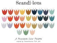 Colors Folk Art Ideas Color Inspiration Color Palette Design