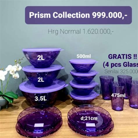 Promo Prisma Set Collection Diskon 23 Di Seller Hanskitchen Jelambar