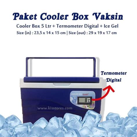 Jual Cooler Box Vaccine Carrier Box Giant Cool Box Vaksin Carier Ice