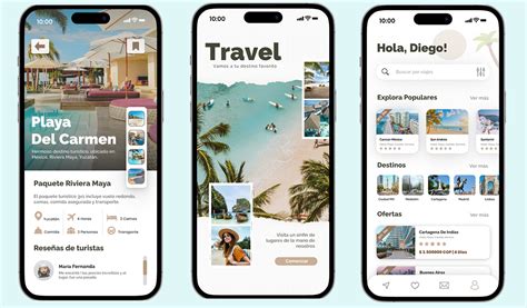 Travel Agency Mobile App Behance