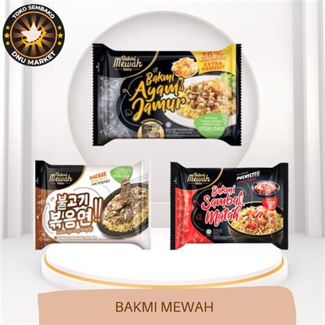 Jual Bakmi Mewah Bakmi Mewah Bakmi Instant Sambal Matah Bakmi Mewah
